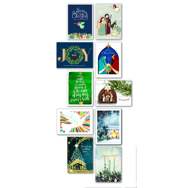 Religious Greeting Cards & Envelopes Set of 20 - Dieleman Fundraising Sales
